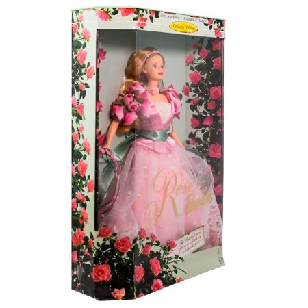 PRÉ-VENDA Boneca Barbie Collector Rose - A Garden of Flowers Collection ...