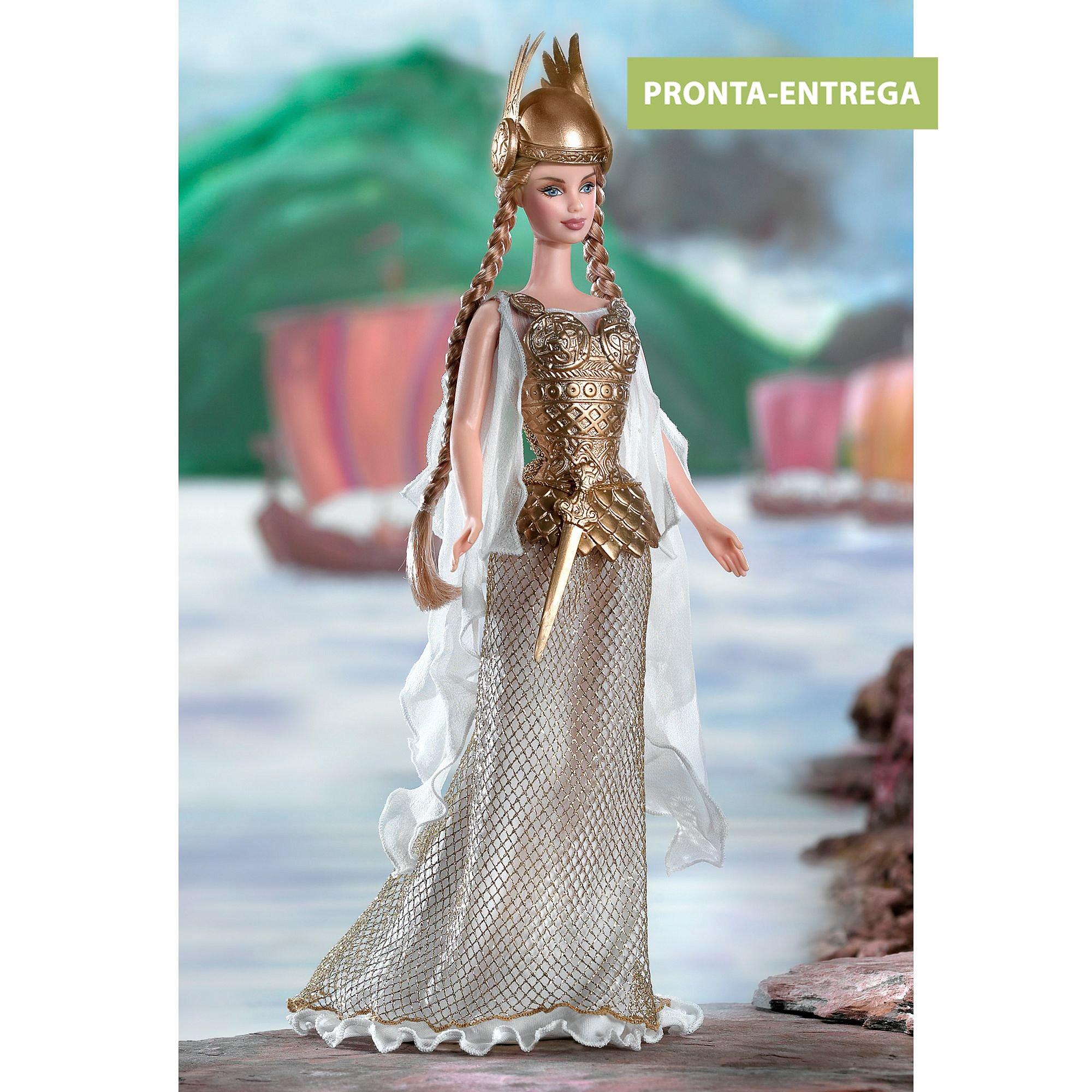 Boneca Barbie Collector DOTW Princess of Vikings #1 - Mattel | Doll ...