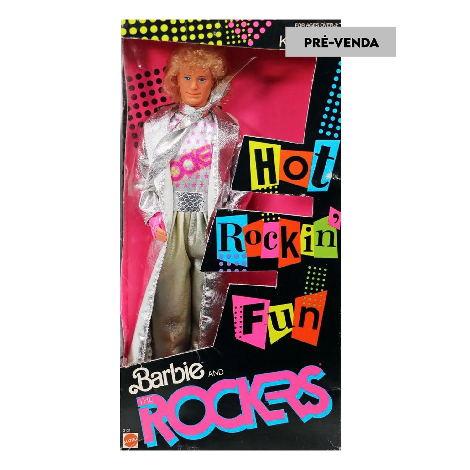 PRÉ-VENDA Boneco Barbie and The Rockers Ken 1986 - Mattel | Doll Collector