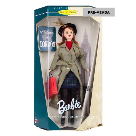 PRÉ-VENDA Boneca Barbie Collector Autumn in London - Mattel | Doll ...