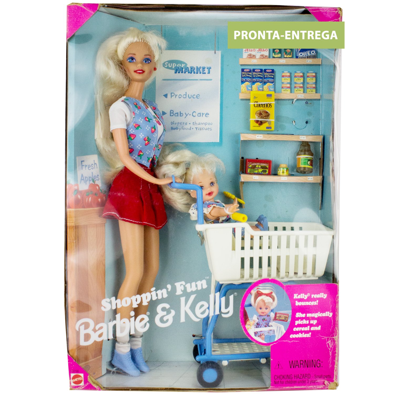 Boneca Barbie e Kelly Shopping Fun - Mattel (A) | Doll Collector