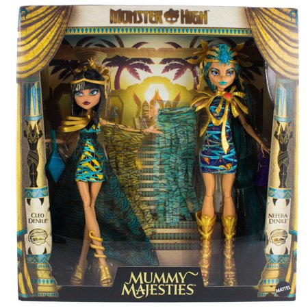 Bonecas Monster High Mummy Majesties Cleo e Nefera de Nile - Mattel | Doll Collector