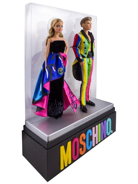 PRÉ-VENDA Boneca Barbie Collector Barbie e Ken Moschino Giftset ...