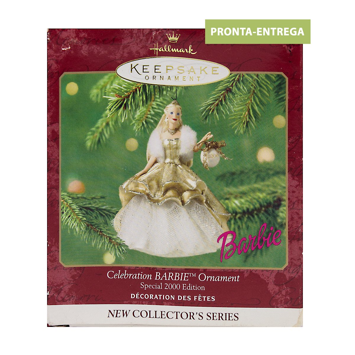 Ornamento Barbie Celebration 2000 - Hallmark | Doll Collector