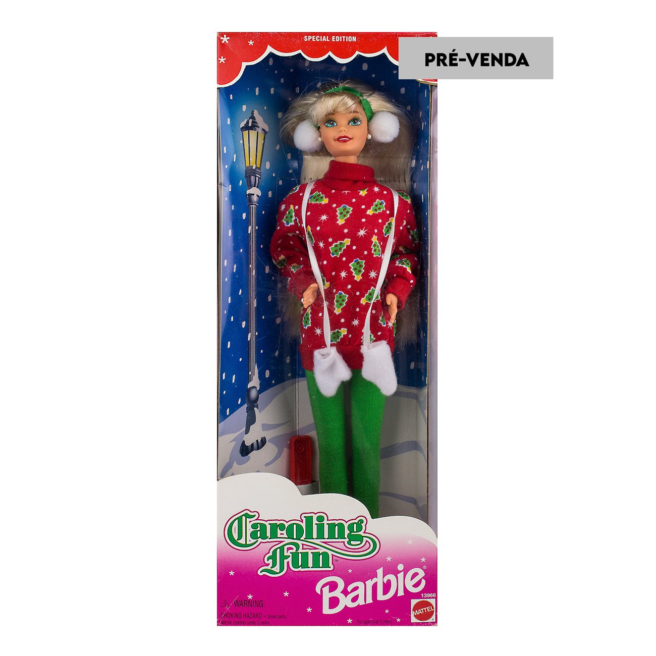 PrÉ Venda Boneca Barbie Caroling Fun Mattel Doll Collector