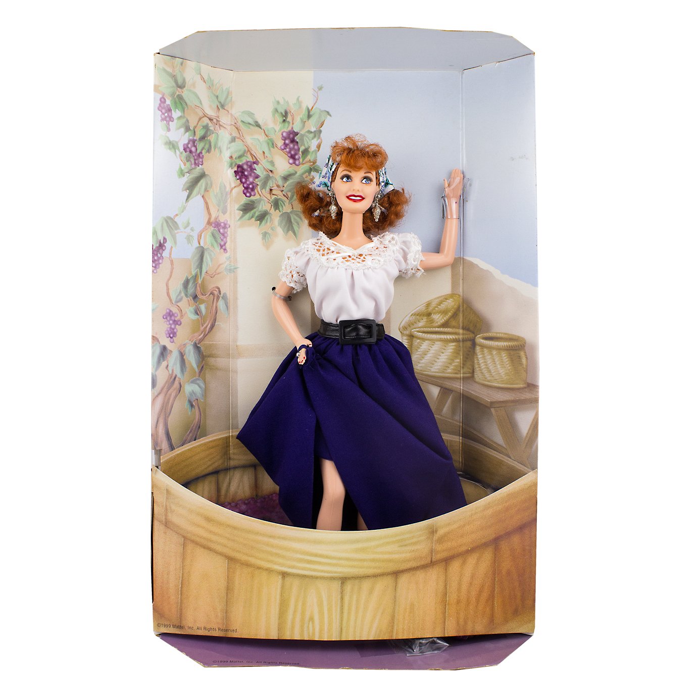 Boneca Barbie Collector I Love Lucy Italian Movie Mattel Removida Da