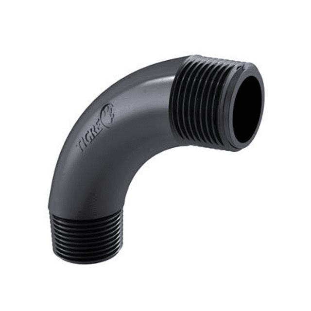 Curva 90° Eletroduto Roscável 1" Tigre | NHMateriais