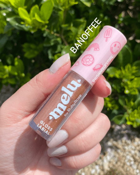 Gloss Labial Brilhante Melu Ruby Rose | 4Us Makeup store