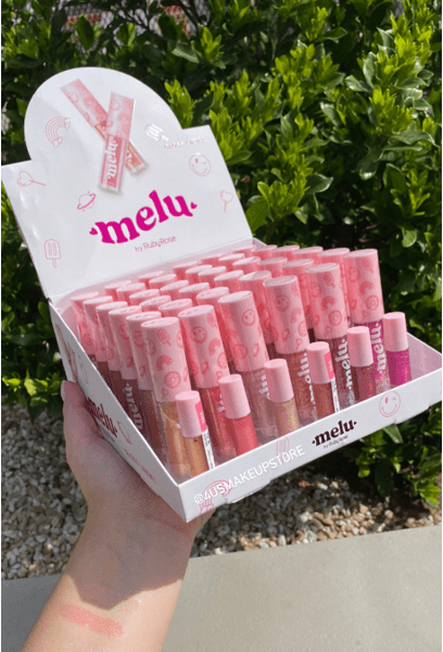 Gloss Labial Brilhante Melu Ruby Rose | 4Us Makeup store