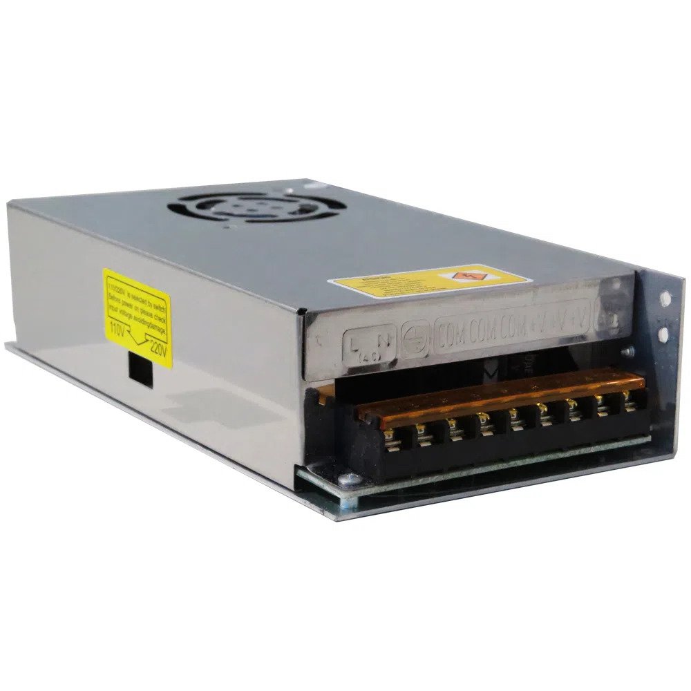 Fonte Chaveada 24V - 15A / 360W | Fontes e Transformadores Na Santa ...