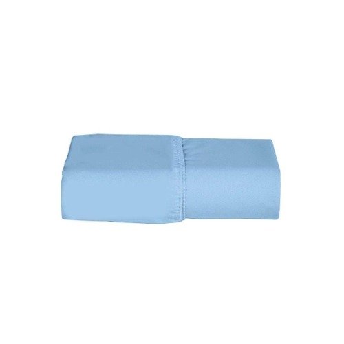 Lençol com elástico Queen 180 fios Essencial Neo Camesa cor Azul ...