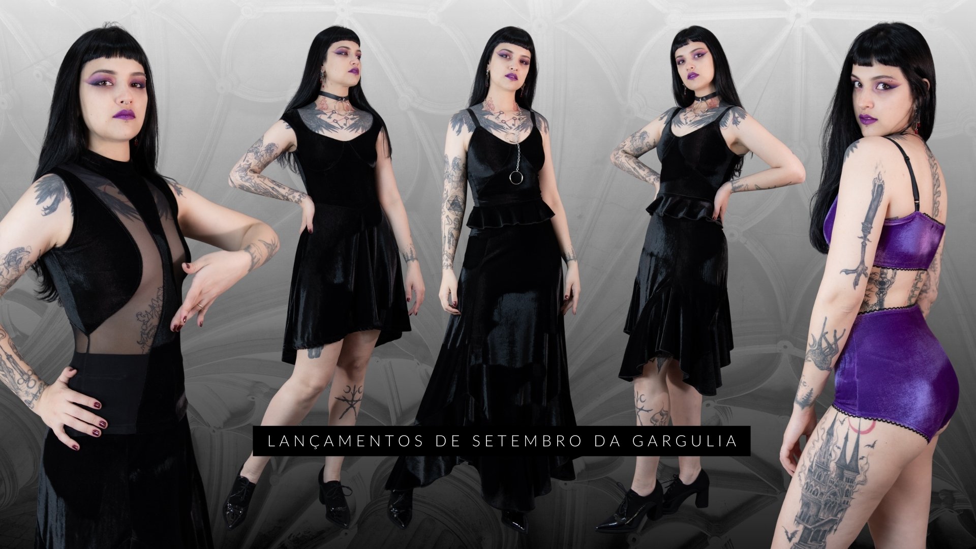 GARGULIA | Moda alternativa - Vestuário autêntico com um toque sombrio.