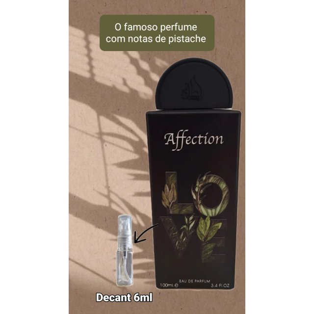 Decant Affection Love Eau de Parfum - Lattafa - 6 ml | Brand Collection SP