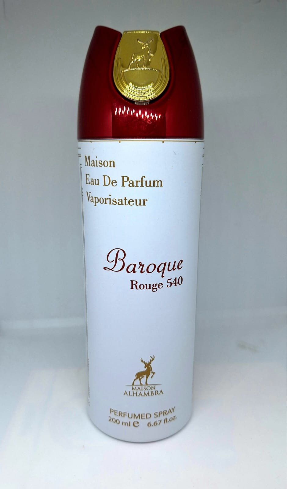 Spray Corporal Baroque Rouge 540 200 ml – Perfume Árabe | Brand ...