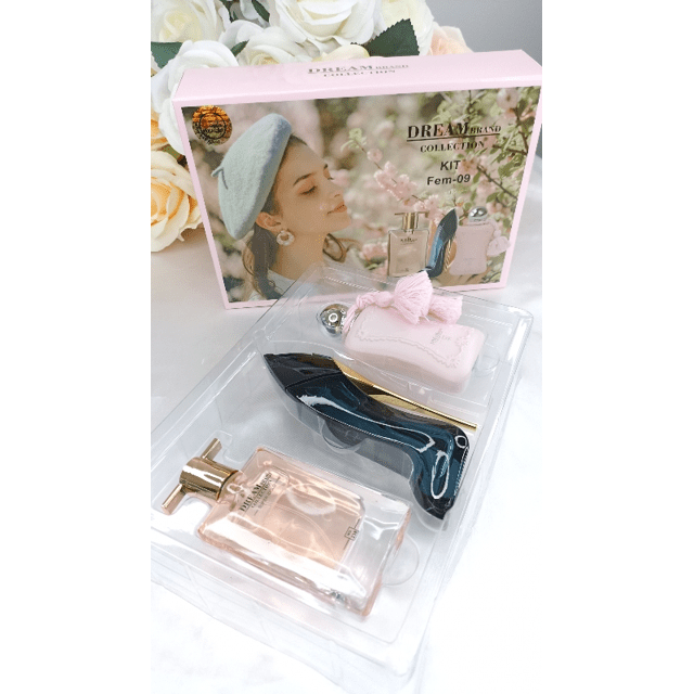 Kit n° 09 com 3 Perfumes - Dream Brandcolletcion | Brand Collection SP
