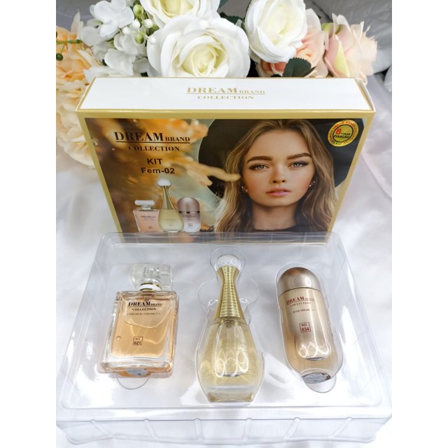 Kit n° 02 com 3 perfumes Dream Brandcollection | Brand Collection SP