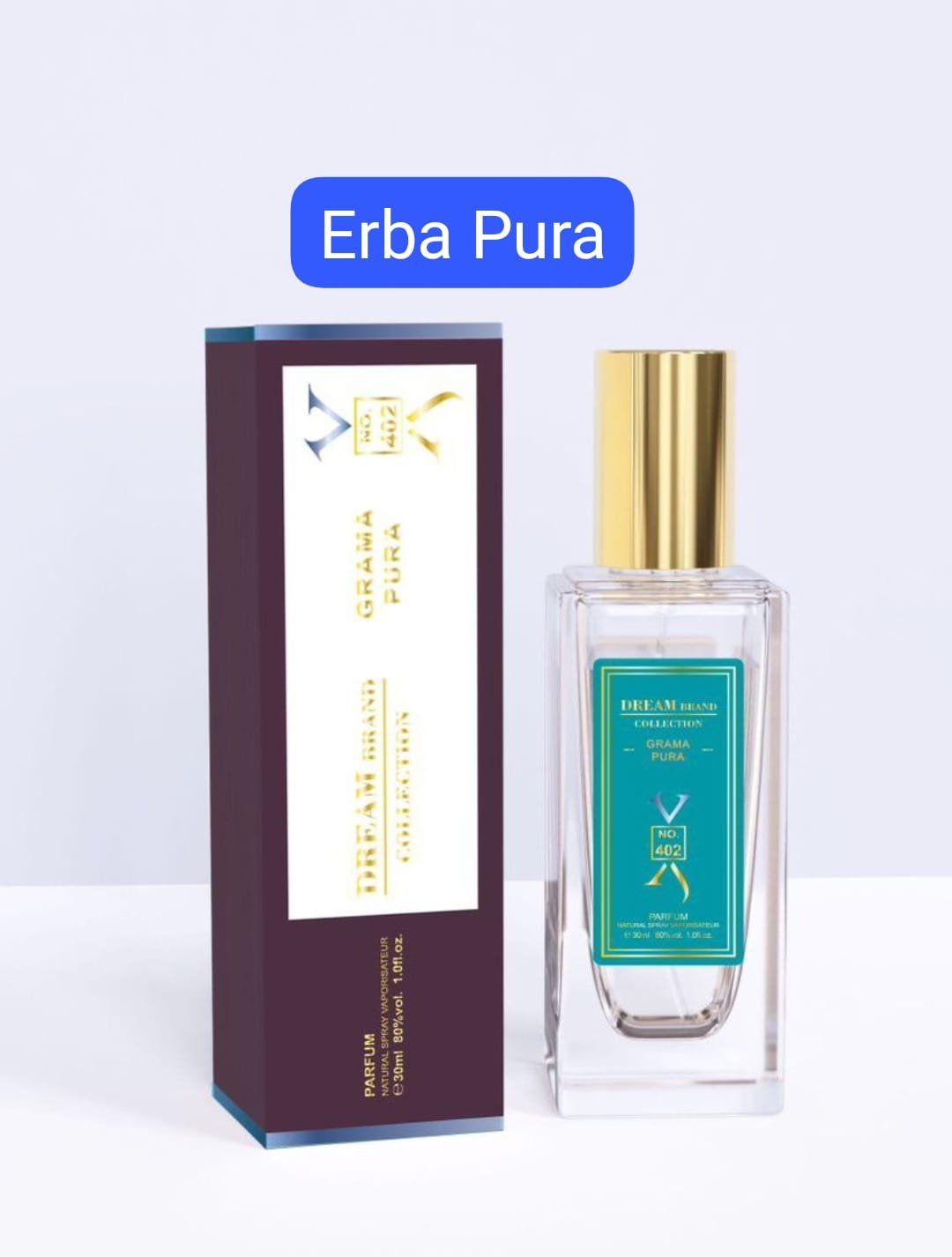 Tubete Dream Brandcollection 402 - Inspiração Erba Pura - 30ml | Brand ...