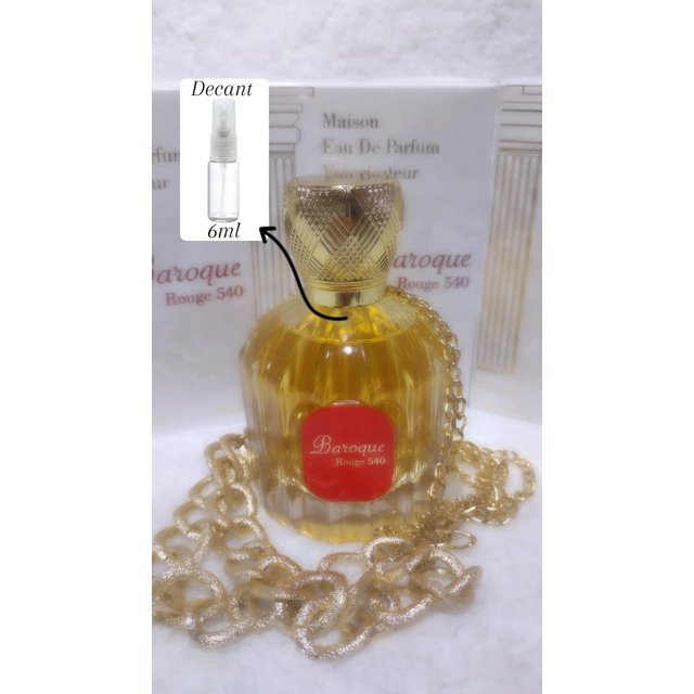 Decant Baroque Rouge 540- 5 ml ( rende até 75 borrifadas ) | Brand ...