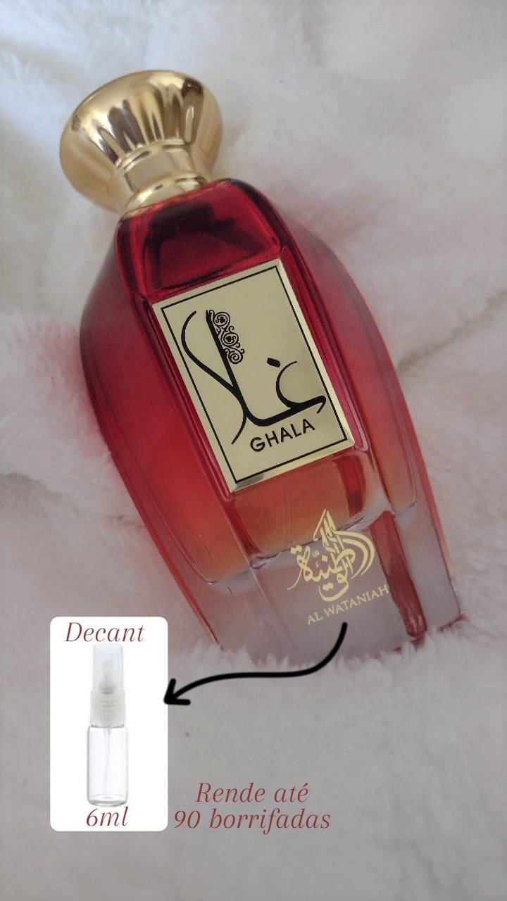 Decant Ghala - Al Wataniah - 5 ml ( rende até 75 borrifadas ) | Brand ...
