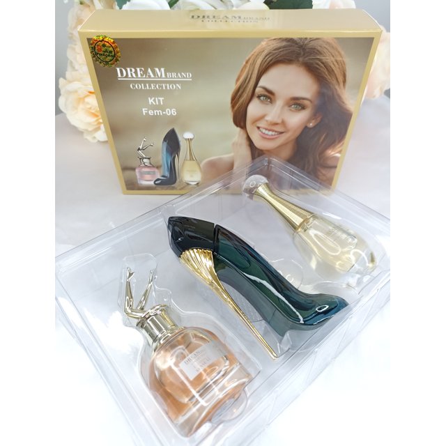 Kit n° 06 com 3 perfumes Dream Brandcollection | Brand Collection SP