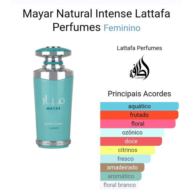 Mayar Natural Intense de Lattafa Perfumes - 100 ml eau de parfum | Brand Collection SP