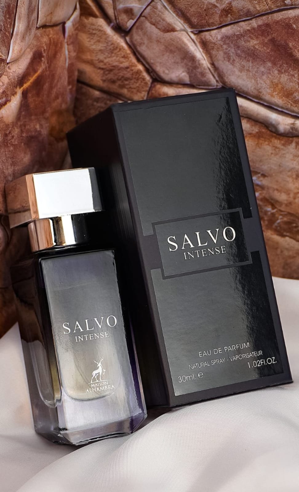 Salvo Intense Eau de Parfum Maison Alhambra -30 ml | Brand Collection SP