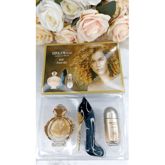 Kit n° 05 com 3 perfumes - Dream Brandcollection | Brand Collection SP