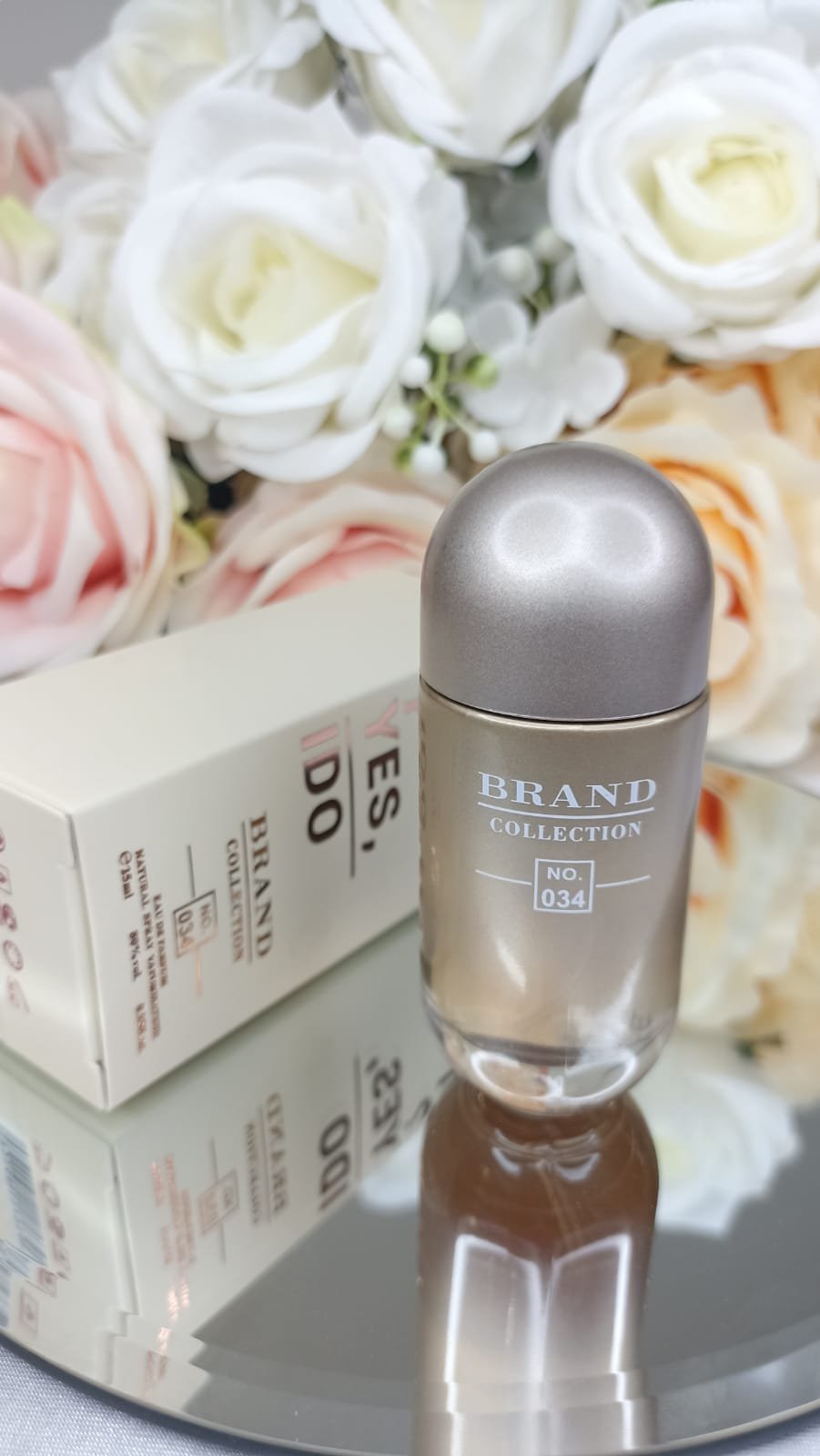 Brand Collection 034 - Inspiração 212 Vip Rose - 25ml | Brand Collection SP