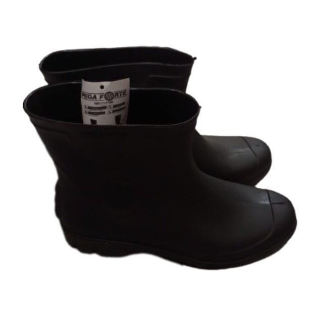 Bota Pega Forte Preta 3/4 Grendene N°40 | LAURO WEBER AGRÍCOLA LTDA