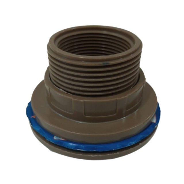 Adaptador Flange 50 mm Marrom | LAURO WEBER AGRÍCOLA LTDA