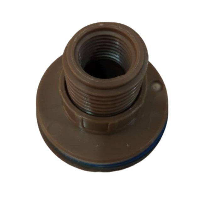 Adaptador Flange 20 mm Marrom | LAURO WEBER AGRÍCOLA LTDA