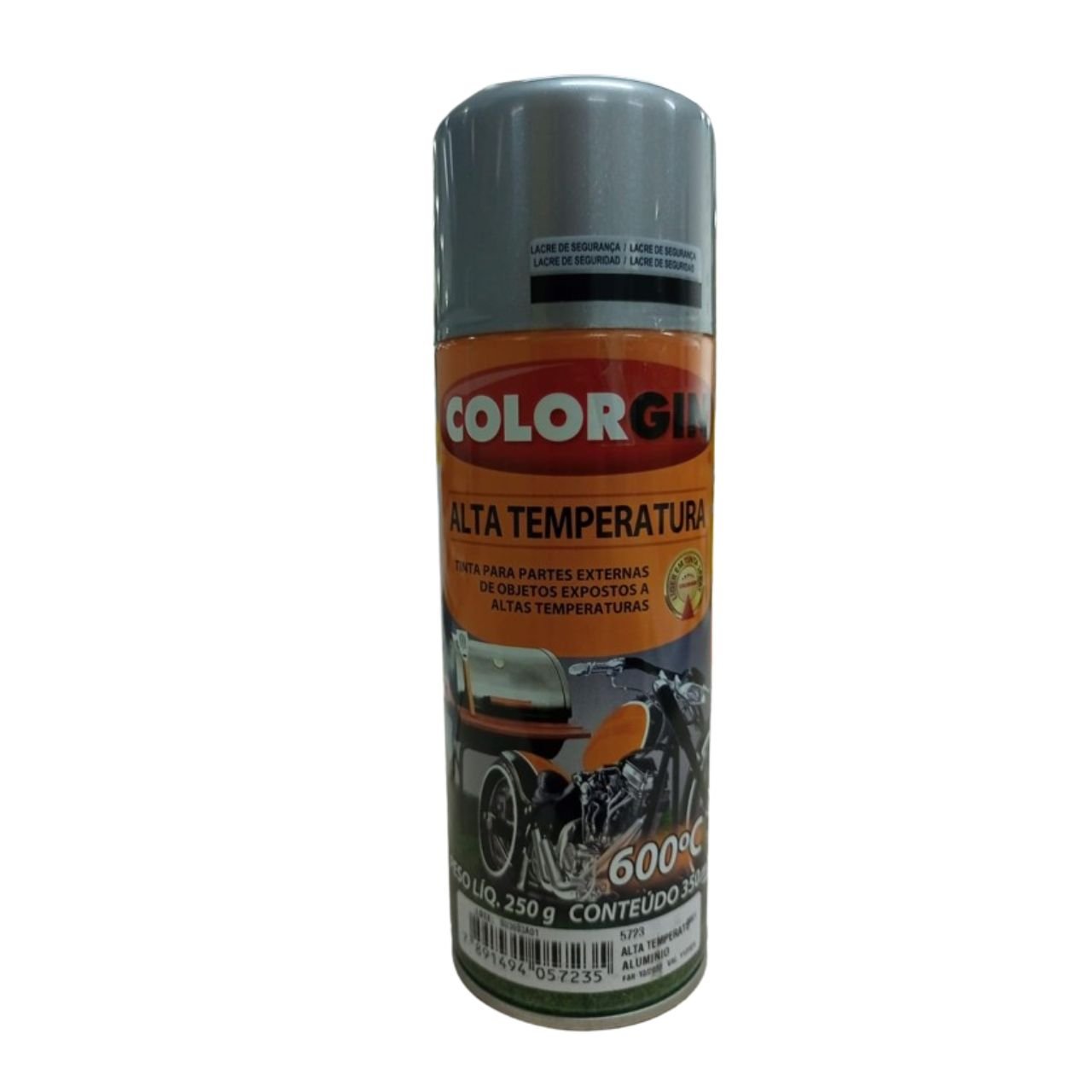 Tinta Spray de Alta Temperatura Alumínio Colorgin | LAURO WEBER ...