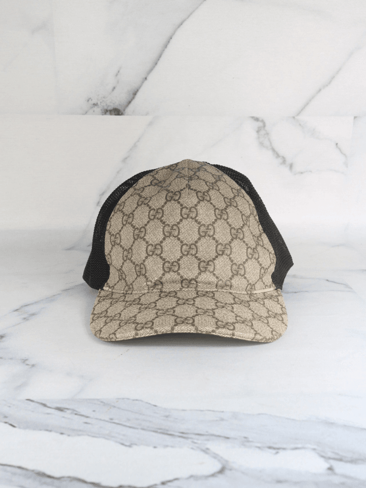 Boné Gucci GG Supreme Preto | Zivē Club