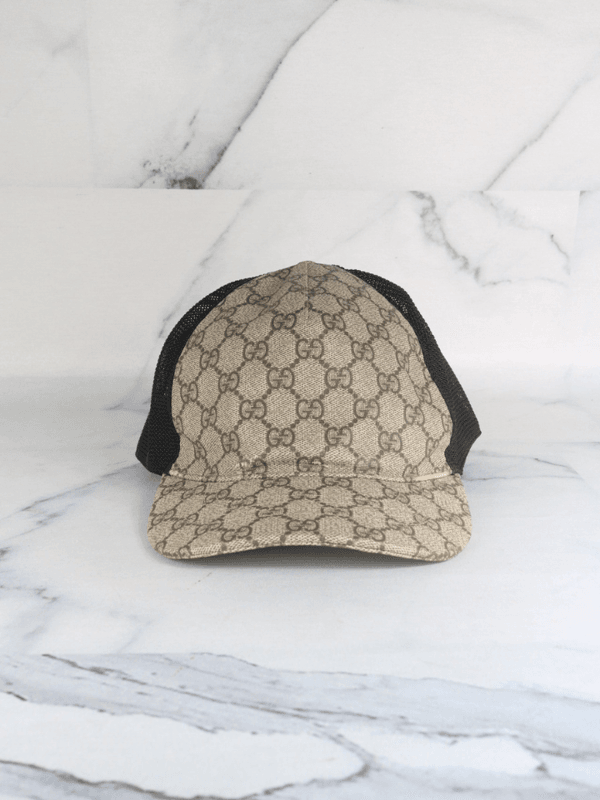 Boné Gucci GG Supreme Preto | Zivē Club