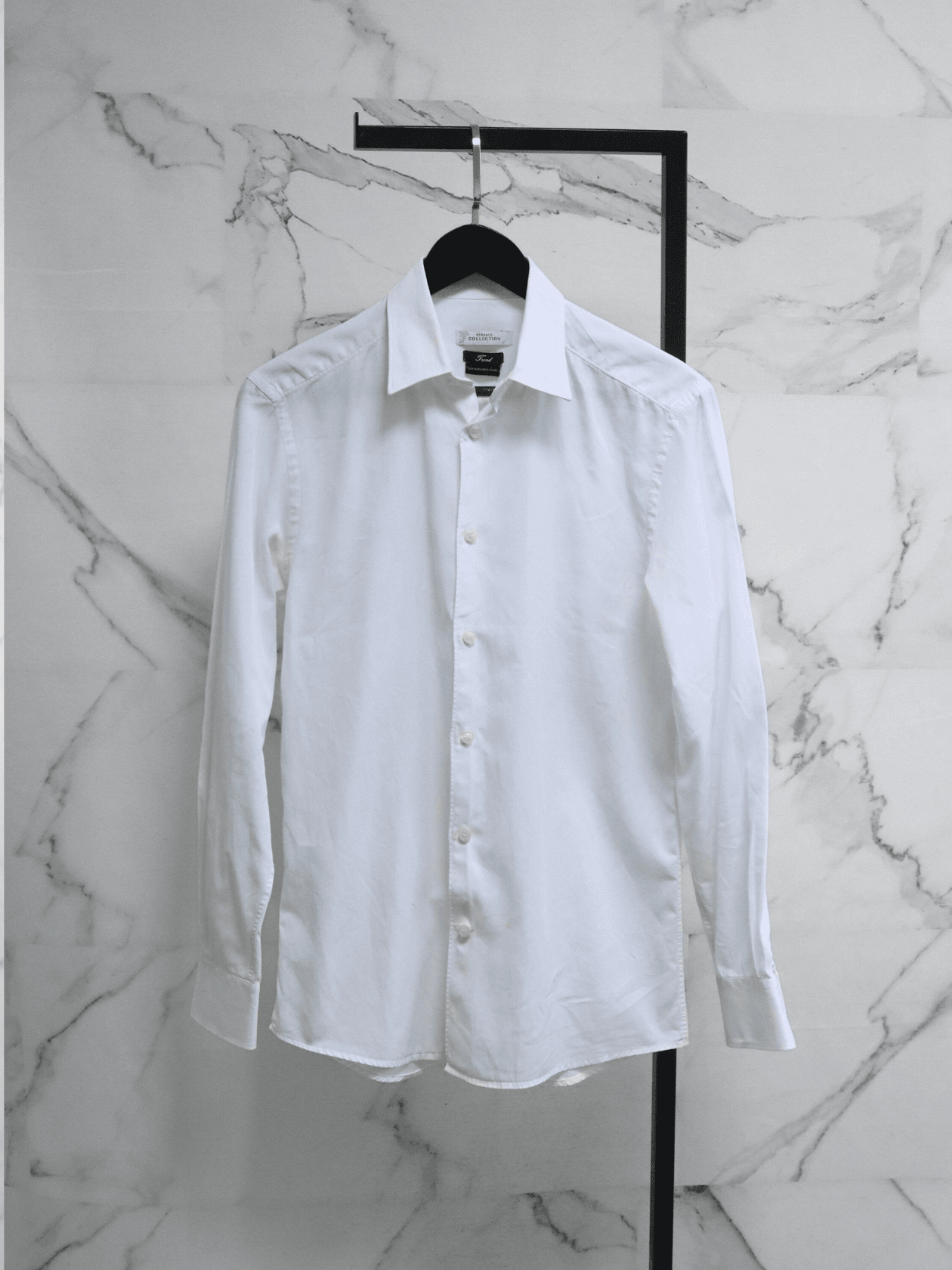 Camisa Versace Collection Social Branca | Zivē Club