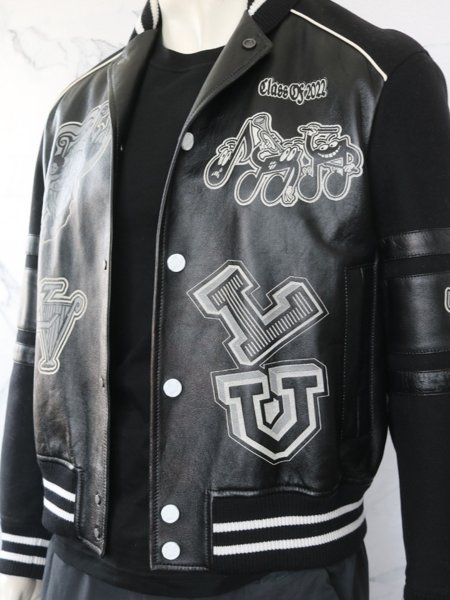 Jaqueta Louis Vuitton Varsity Jazz Blouson Collage Preto | Zivē Club Jaqueta Louis Vuitton Varsity Jazz Blouson Collage Preto | Zivē Club