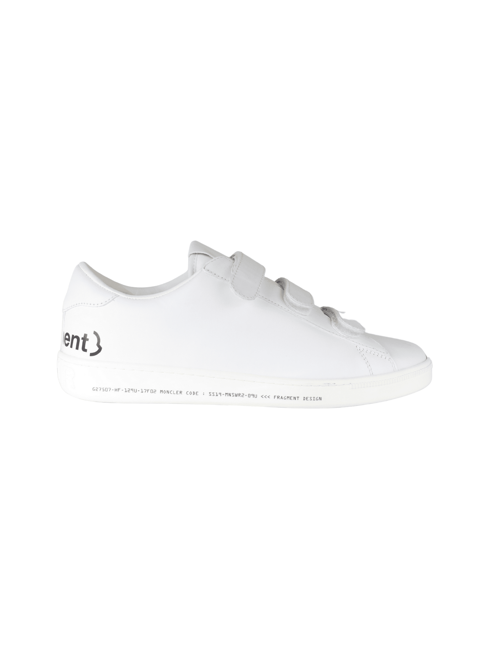 Tênis Moncler x Fragment Basic Velcro Branco | Zivē Club Tênis Moncler x Fragment Basic Velcro Branco | Zivē Club