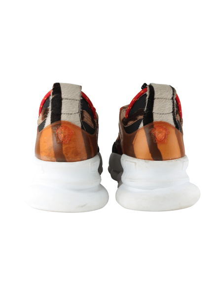 Tênis Versace Chain Reaction Leopard | Zivē Club