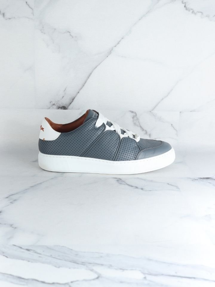 Tênis Zegna Tiziano Basic Cinza | Zivē Club