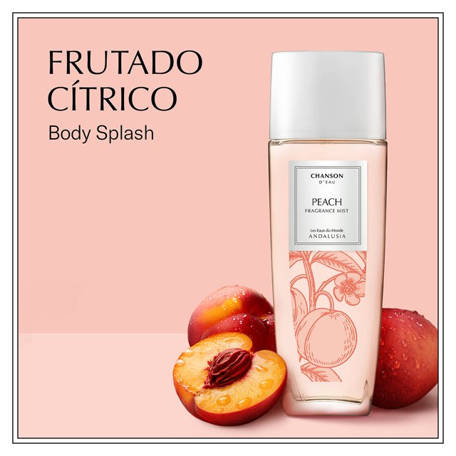 Body Splash Chanson Peach - 75ml | Am Nutrifarma