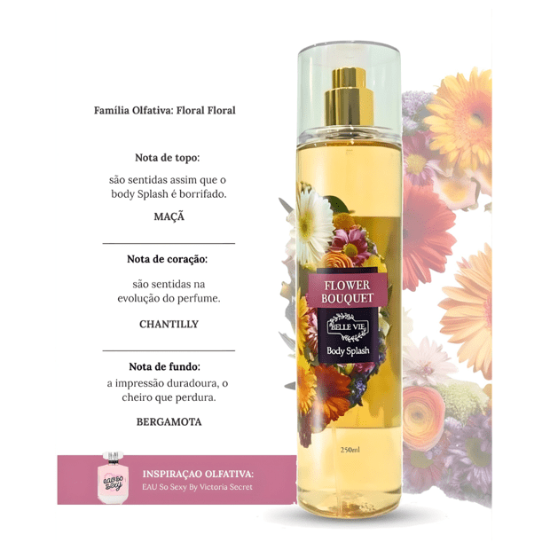 Belle Vie Body Splash Flower Bouquet - 250ml | Am Nutrifarma