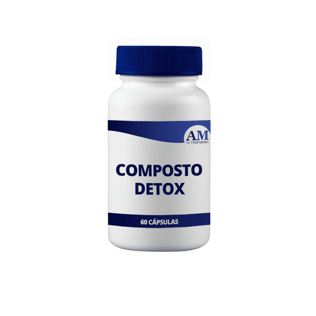 Composto Detox - 60 Cápsulas | Am Nutrifarma