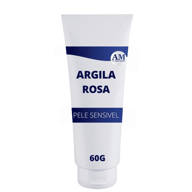 Máscara Argila Rosa- 60g | Am Nutrifarma