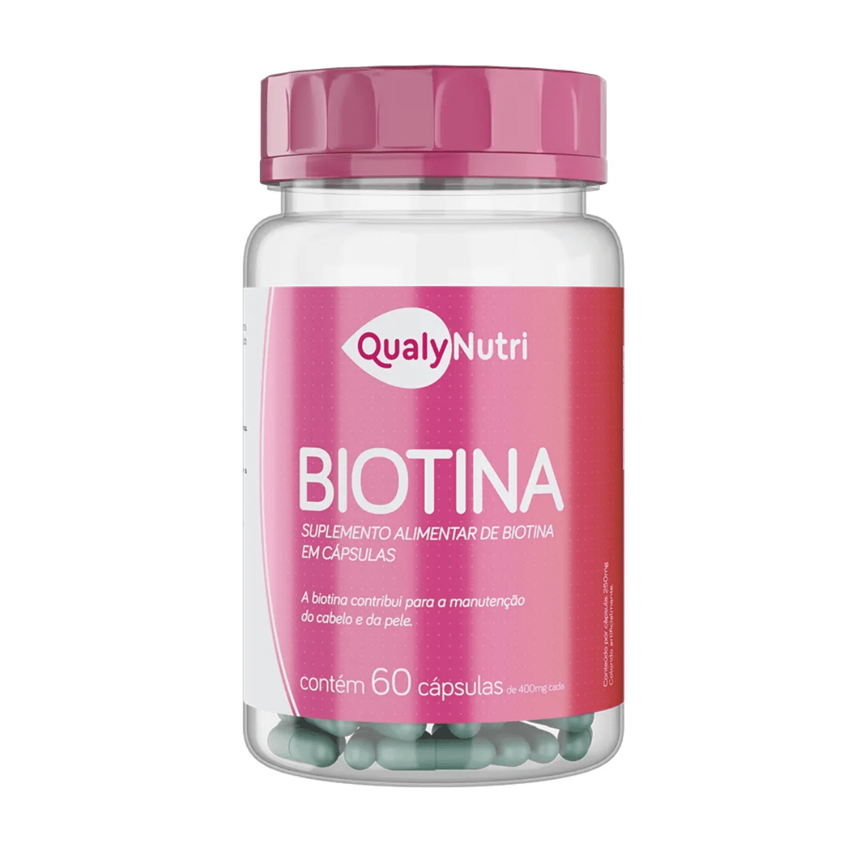 Biotina 250mg - 60 Cápsulas | Am Nutrifarma