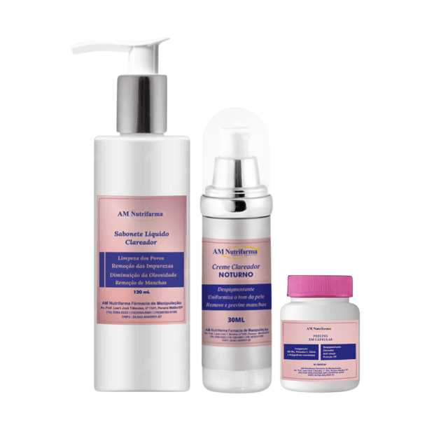 Kit Melasma - 3 Produtos | Am Nutrifarma
