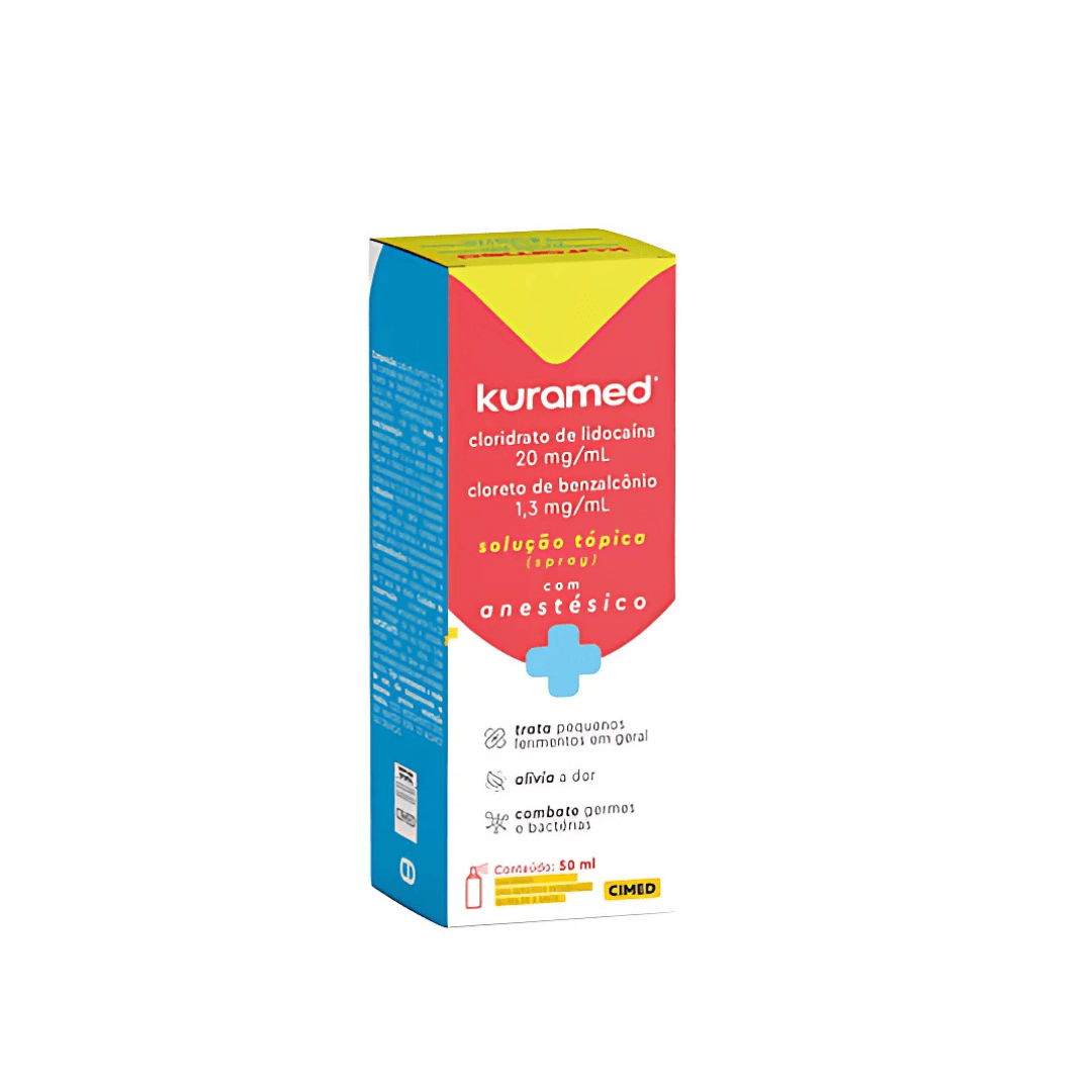 Kuramed 20mg/mL + 1,30mg/mL Spray - 50ml (Cimed) | Am Nutrifarma