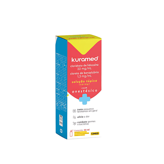 Kuramed 20mg/mL + 1,30mg/mL Spray - 50ml (Cimed) | Am Nutrifarma