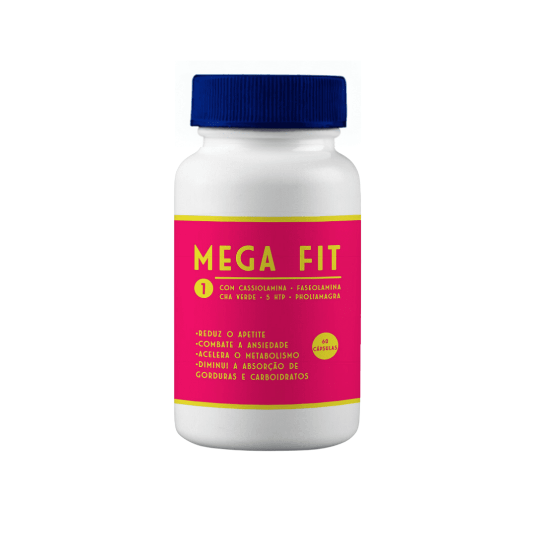 Mega Fit - 60 Cápsulas | Am Nutrifarma