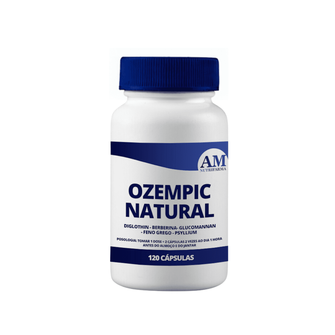 Ozempic Natural - 120 Cápsulas | Am Nutrifarma