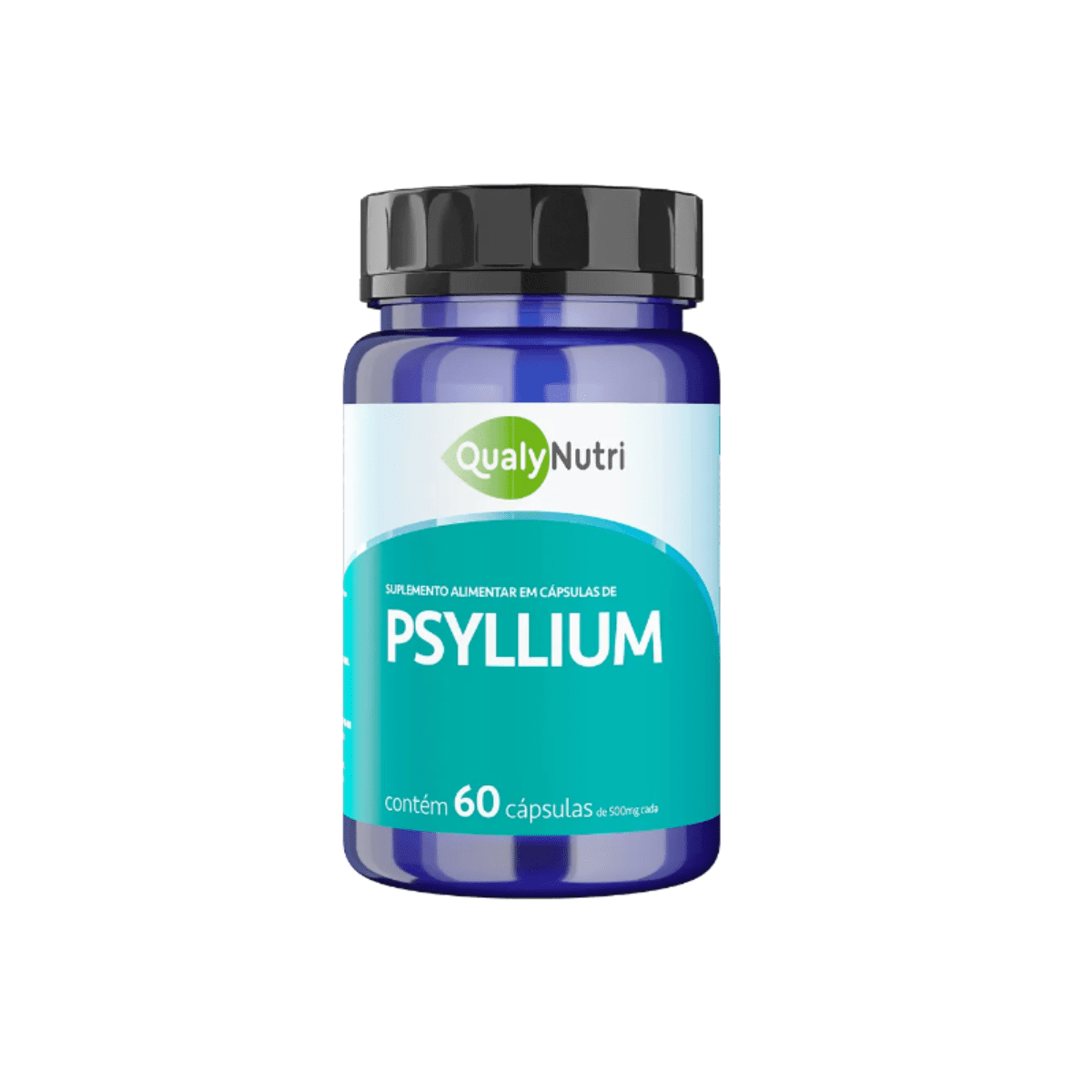 Psyllium - 60 Cápsulas (Qualy Nutri) | Am Nutrifarma